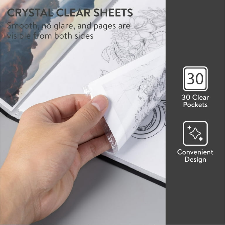 A4 Display Book With Pockets Project Display Book Folders Organizing ...