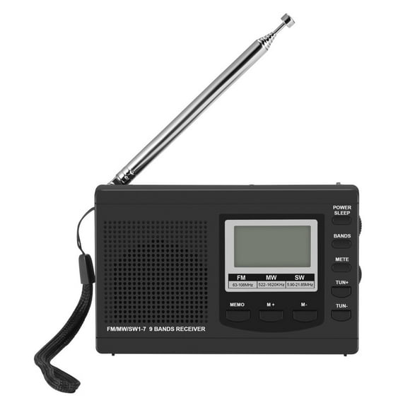 Portable Radio With Headphones