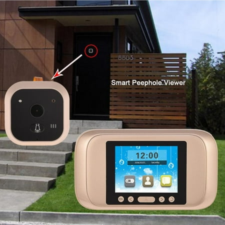 Sonew Smart Door Viewer HD Digital Peephole Camera LCD Display Doorbell ...