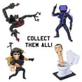 Skibidi Toilet Detainer Astro Toilet Deluxe Figure, Collectible Figures ...