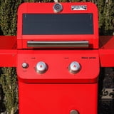 Monument Grills 2-Burner Propane Gas Grill with Clear View Lid and LED ...