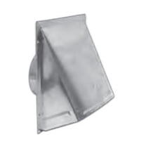 Lambro 346S Damper Spring Controlled 6 in. Aluminum Wall Cap - Screen ...