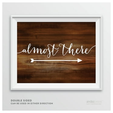 Buffet, Booze, Bad Dance Moves Rustic Wood Wedding Party Directional ...