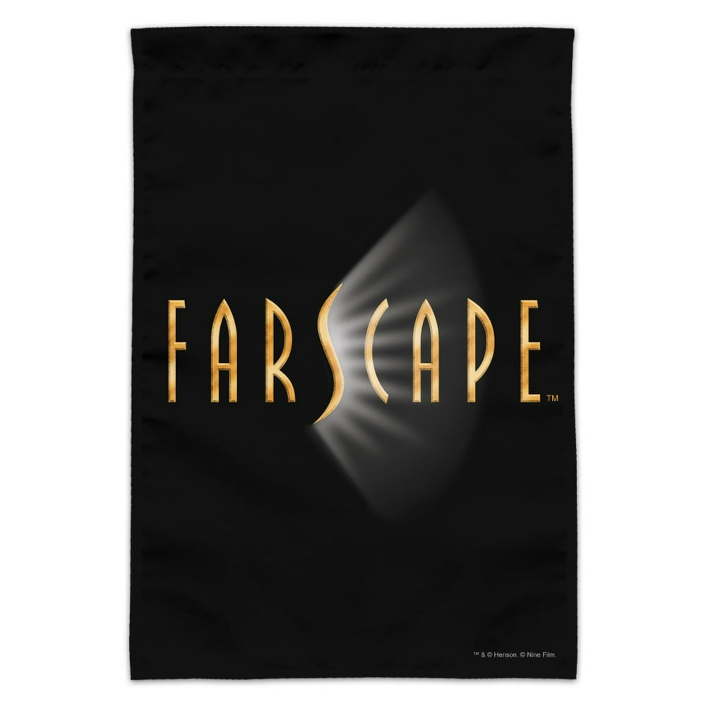 Farscape TV Show Logo on Black Garden Yard Flag - Walmart.com - Walmart.com