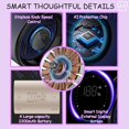 Advanced table fan with 100-speed infinite variable control ...