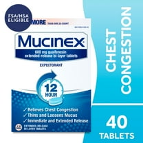 HealthA2Z® Mucus Relief | Guaifenesin 600 mg| NO Benzene | Extended ...