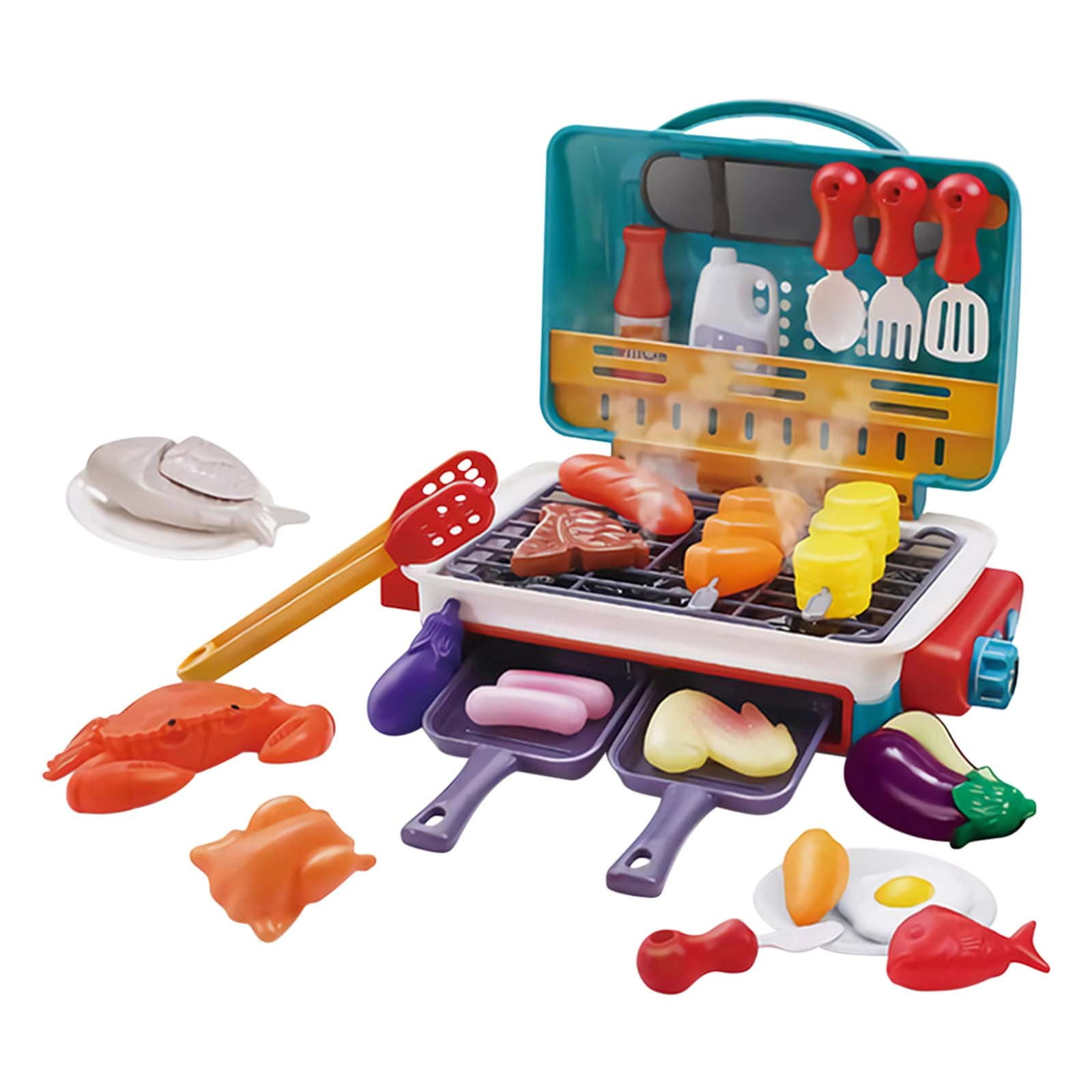 Click here for Unbranded Kids Pretend Bbq Grill Toy  Realistic Co... prices