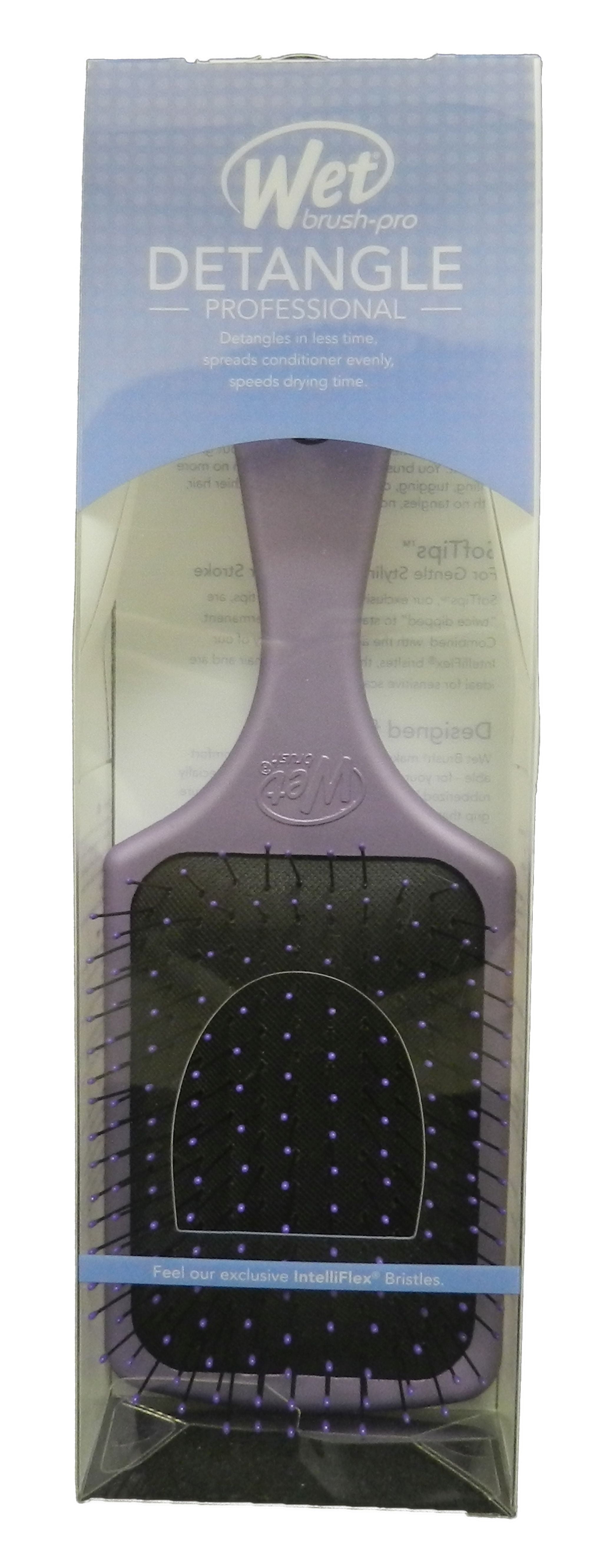 Wet Brush Pro Condition Edition Detangle Paddle Brush Purple - Walmart.com