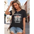 CLOTEX Women Rock Band T-Shirts Vintage Country Music Shirts Nashville ...