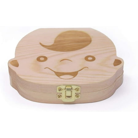 Baby Tooth Box,Cute Children Tooth Container Personality Baby Teeth Box ...