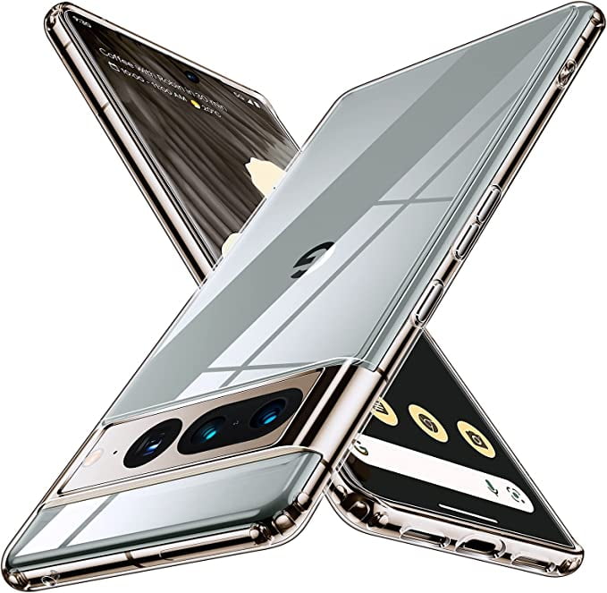 Clear Case for Google Pixel 7 pro Cases with Slim Transparent Soft ...
