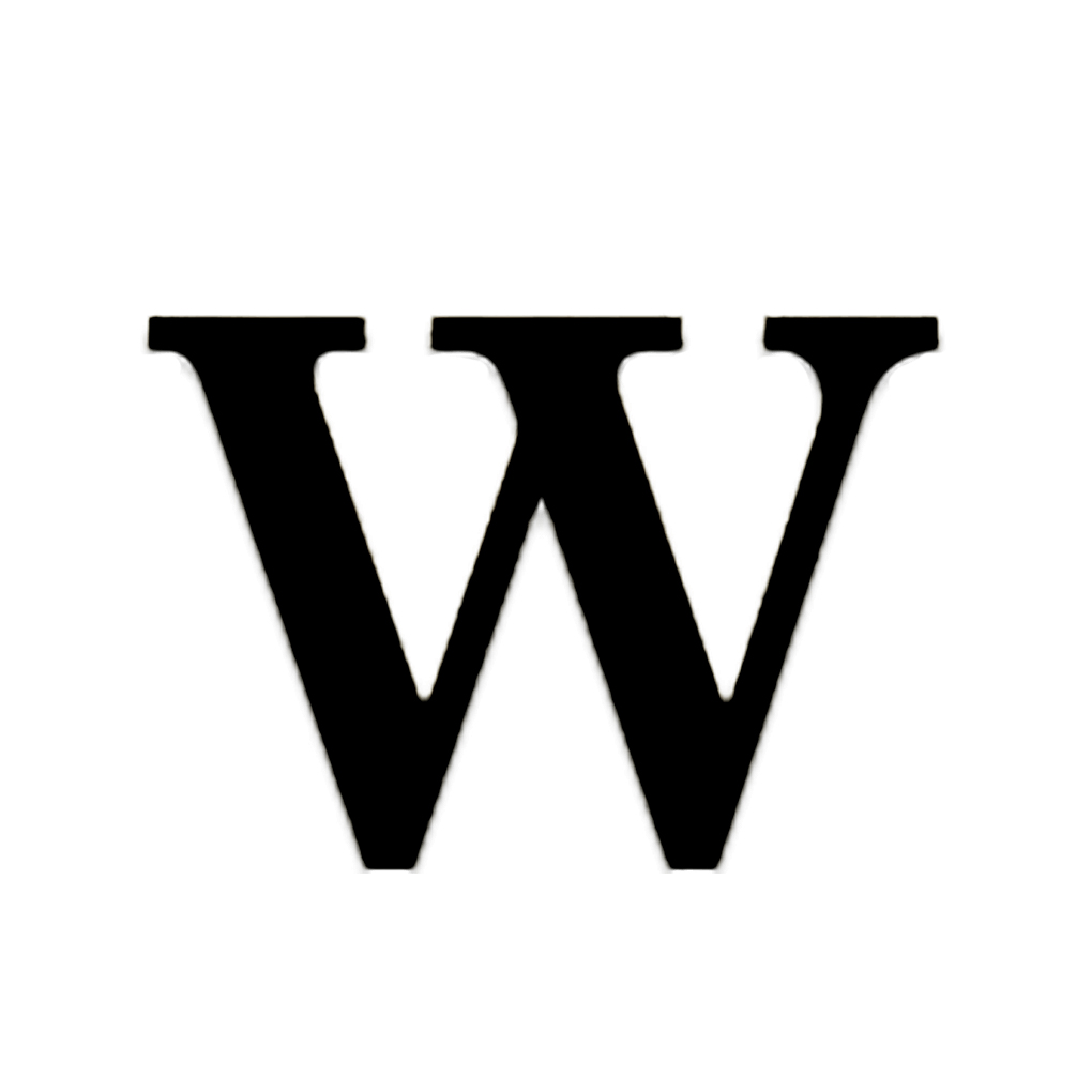 Mirrored Alphabet Letters Freestanding