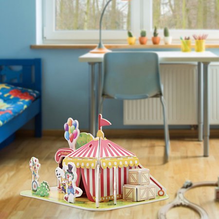 3D Paper Assembly Toy Children paper assembly house Architecture ...