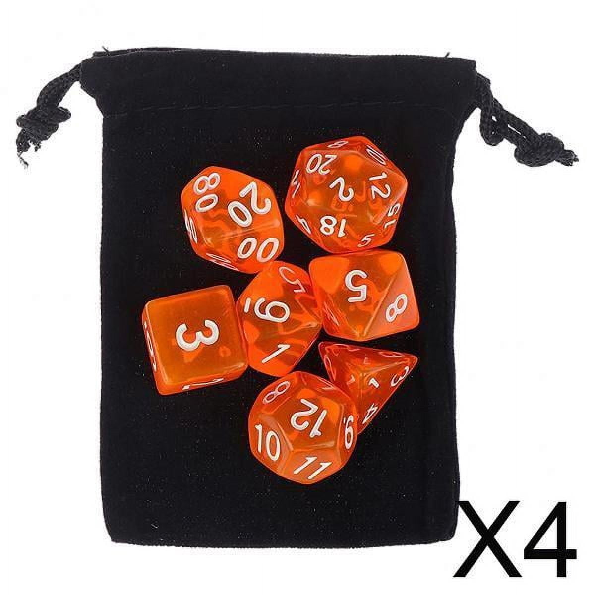 Juego De Dados Digitales De Múltiples Lados De 4 X 7 Piezas, Juego De ...