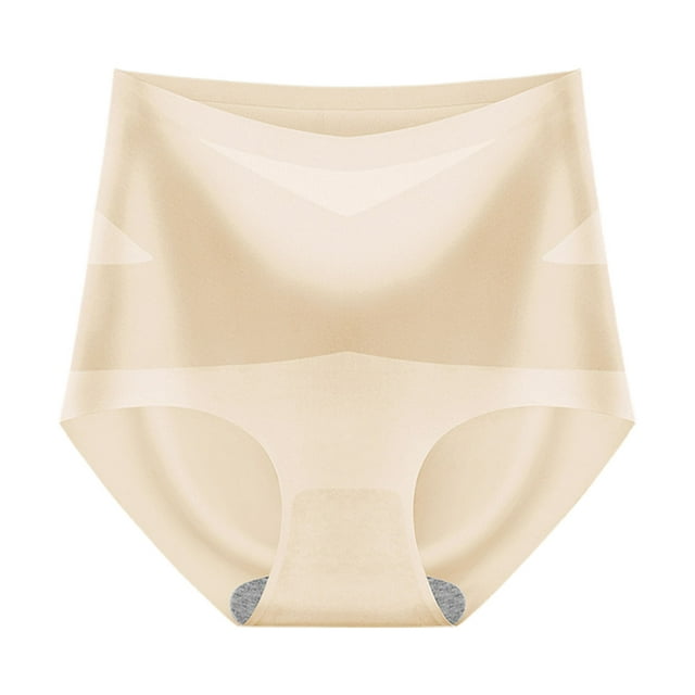DISHAN High Elasticity 3D Hip Lift Lady Panties Ice Silk High Waist ...