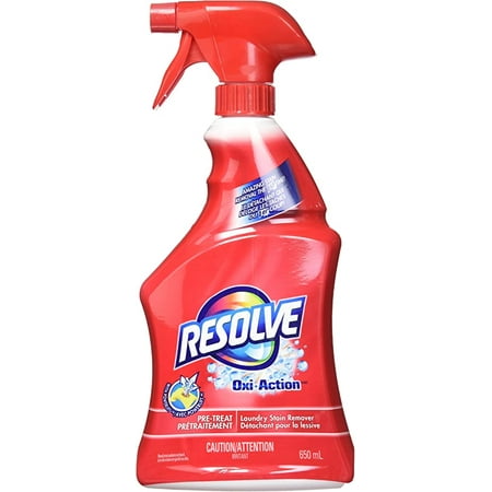 Resolve Oxi-Action, Laundry Stain Remover, Pre-Treat Trigger, 650 ml ...