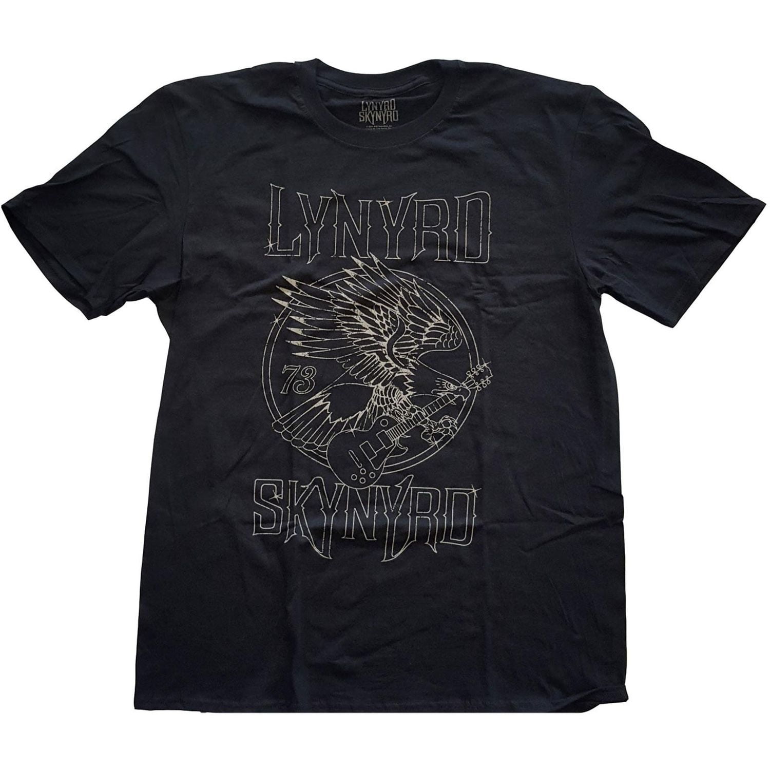 Click here for Lynyrd Skynyrd Adult 73 Eagle Guitar Cotton T-Shir... prices