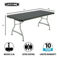 Lifetime 6-Foot Commercial Nesting Folding Utility Table, 280350 ...