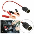 12V Car Battery Socket Cigarette Lighter Adapter With Crocodile Leisure ...