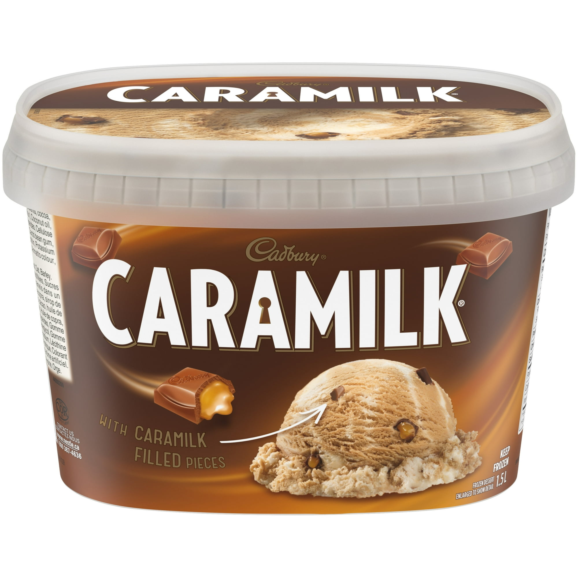 Click here for Cadbury Caramilk Frozen Dessert Tub 1.5 L prices