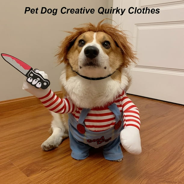 Mymisisa Dog Cosplay Costume Sets Holding Knife Cats Comic Outfits for ...