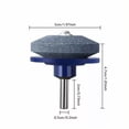 Agiufgs Lawn Mower Sharpener 2.48, Double Layer Corundum Grinding Stone ...