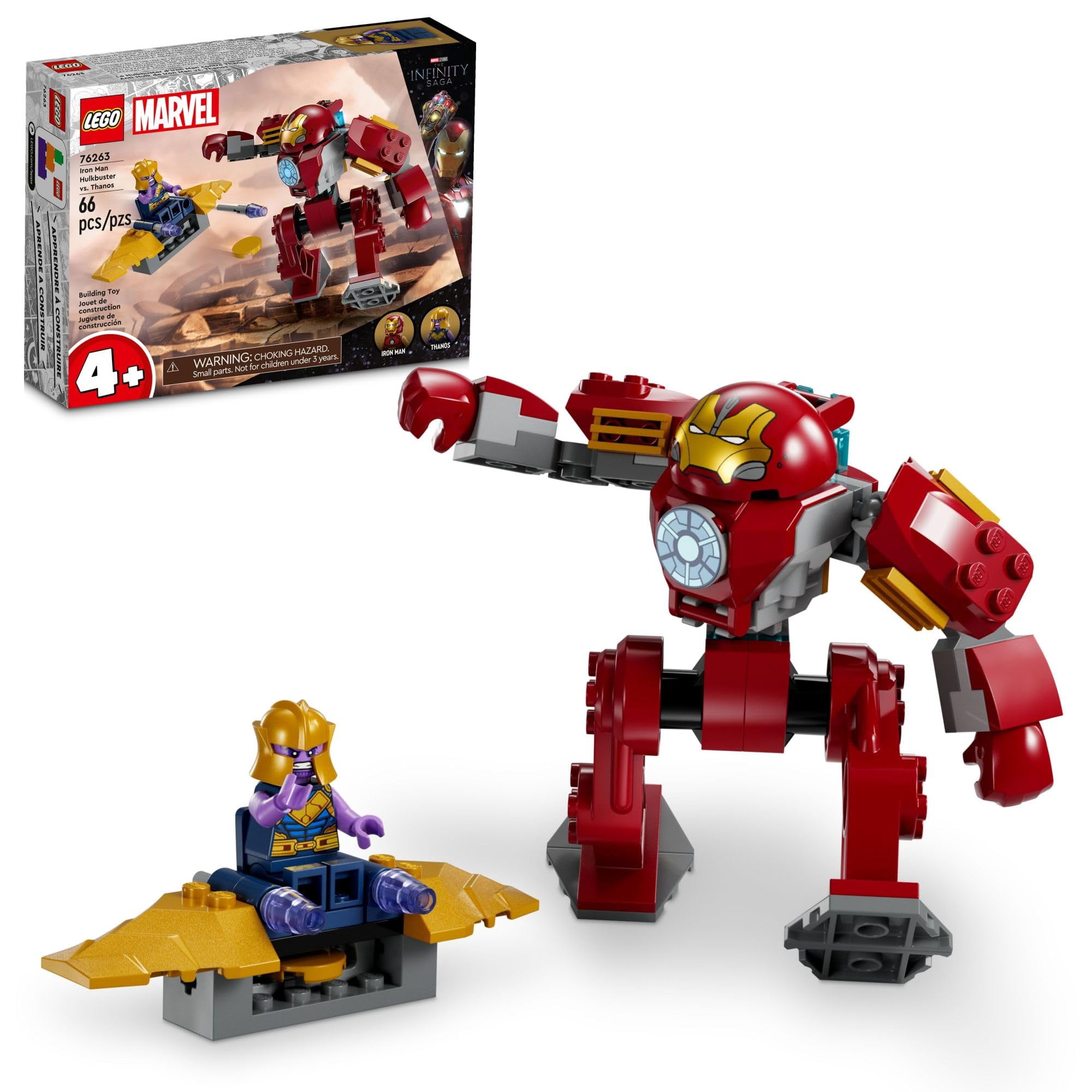 Click here for Lego Marvel Iron Man Hulkbuster Vs. Thanos 76263 B... prices
