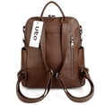 UTO Women's Fashion Backpack Purse Vegan Leather Multipurpose Design ...