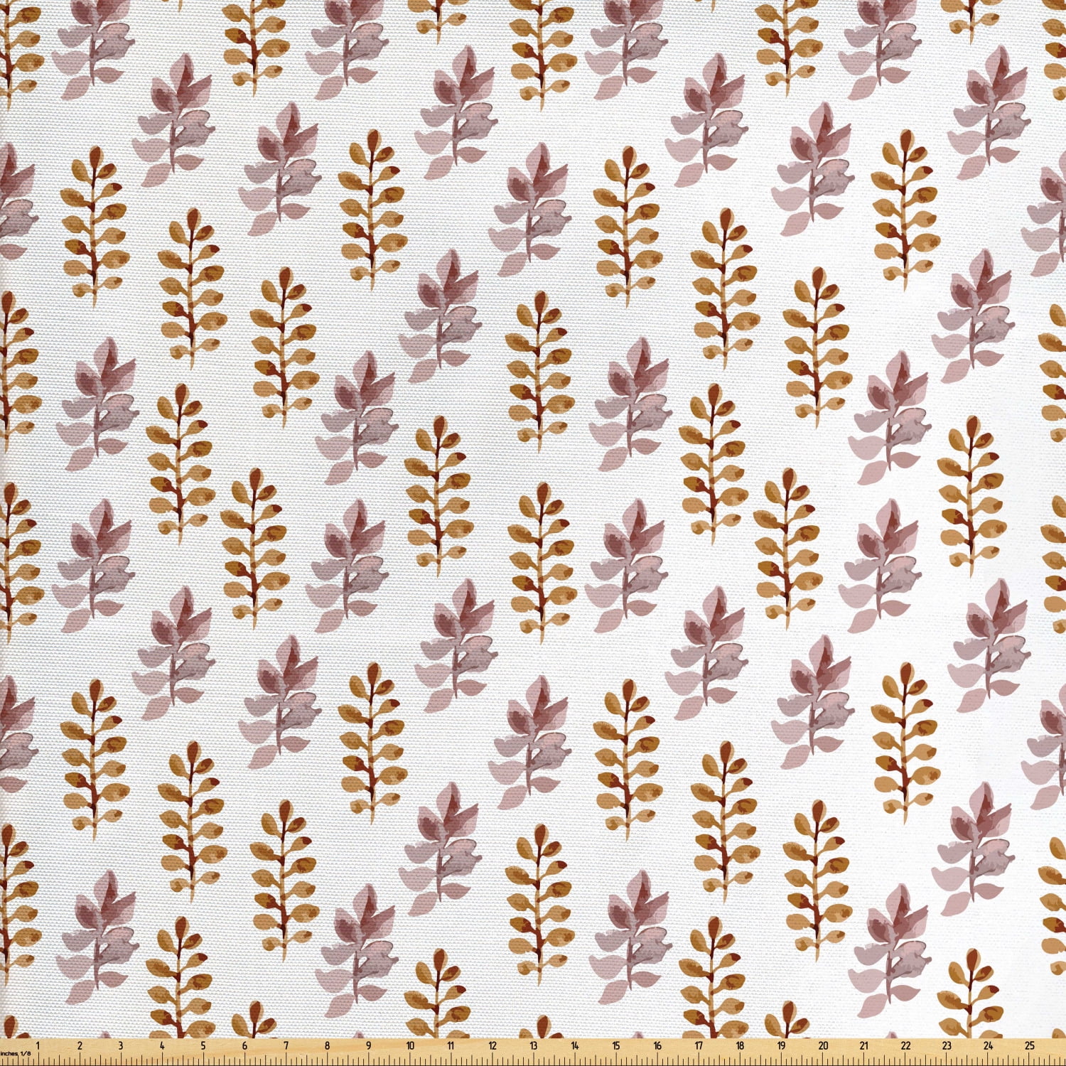 Nature Fabric by the Yard, Blossom Pattern in Watercolors Floral Spring ...