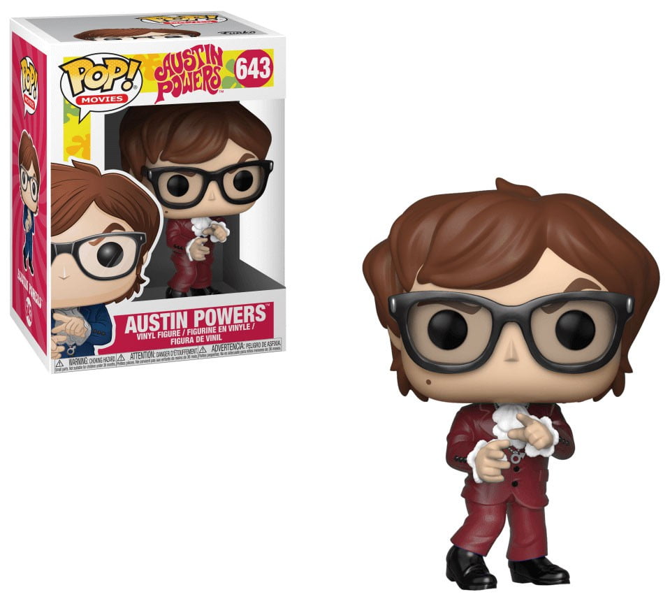 Funko POP! Movies Austin Powers Vinyl Figure [Red Suit] - Walmart.com