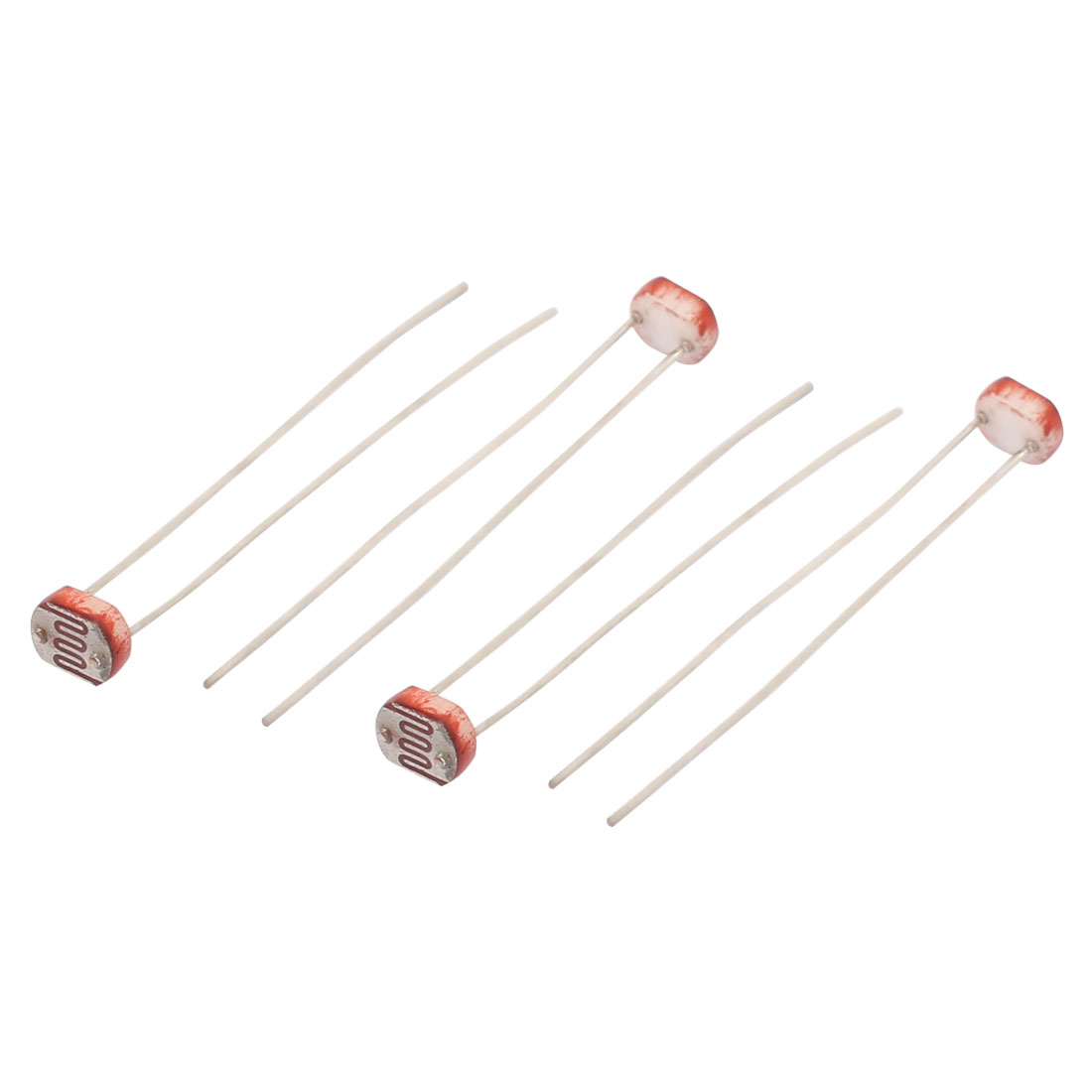 4Pcs 5516 Photoresistor LDR CDS 5mm Light-Dependent Resistor Sensor ...