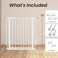 BalanceFrom Easy Walk-Thru Safety Gate for Doorways and Stairways with ...