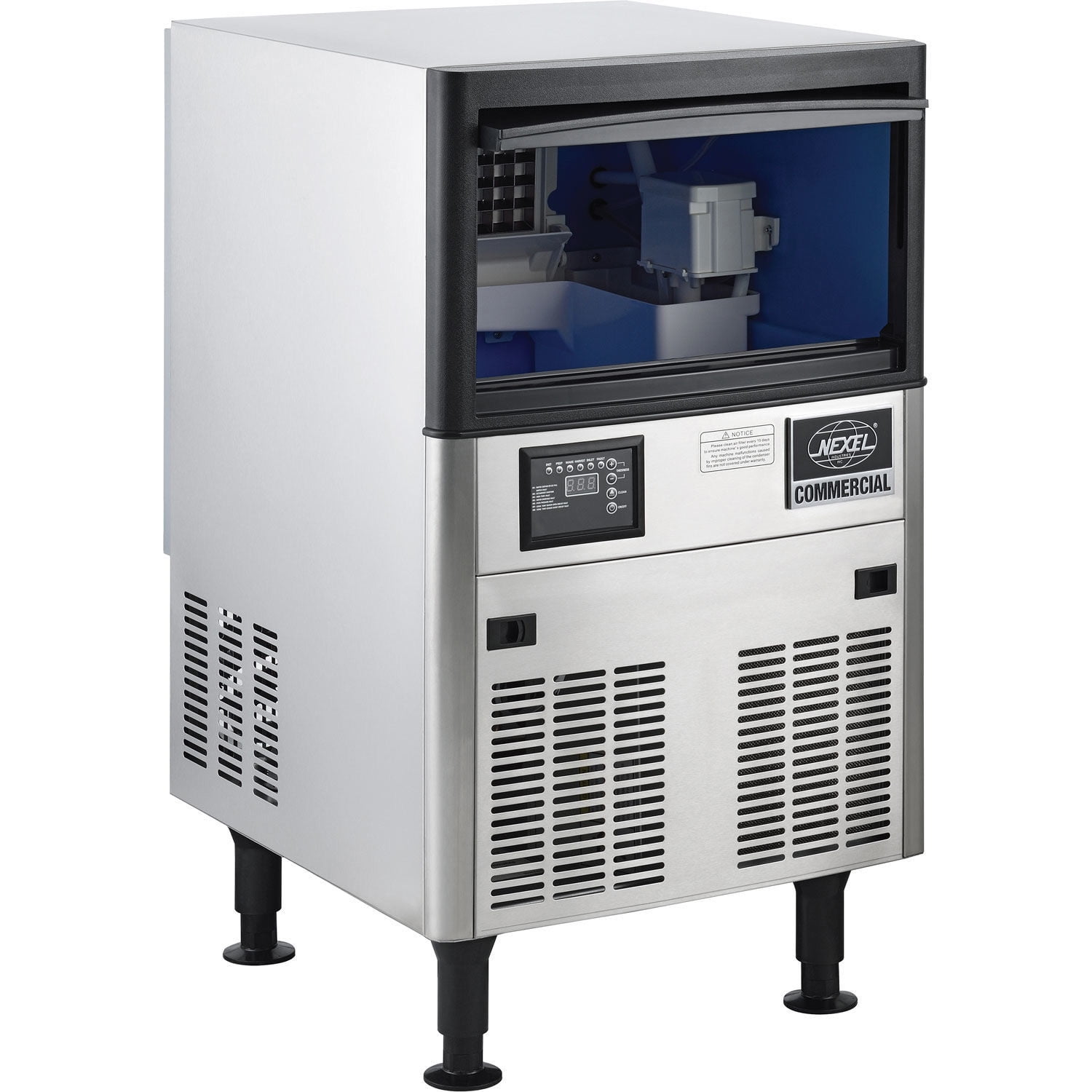 Self-Contained Under Counter Ice Machine, Air Cooled, 120 Lb ...