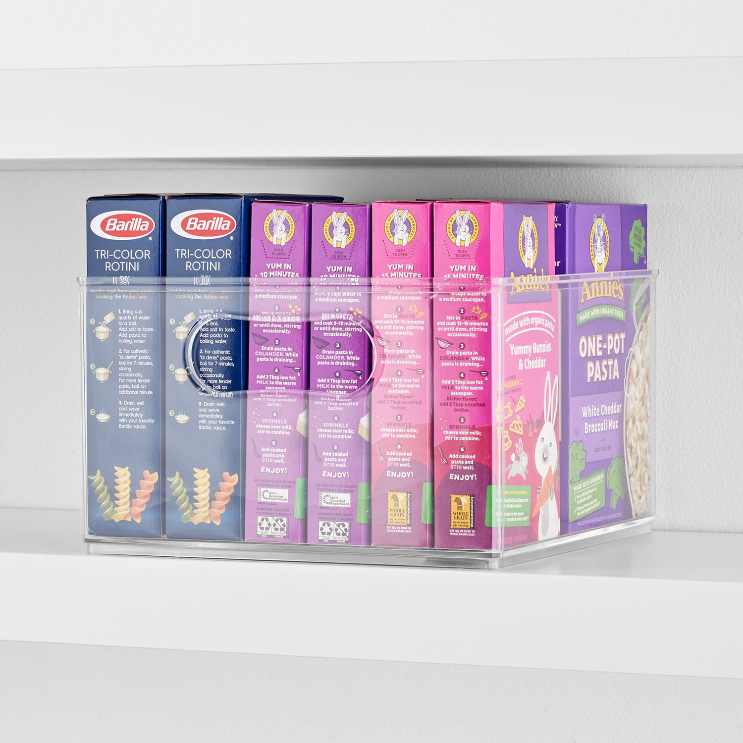 The Home Edit Large Bin 10 X 10 X 6 Plastic Modular Storage System the-home-edit-large-bin-10-x-10-x-6-plastic-modular-storage-system