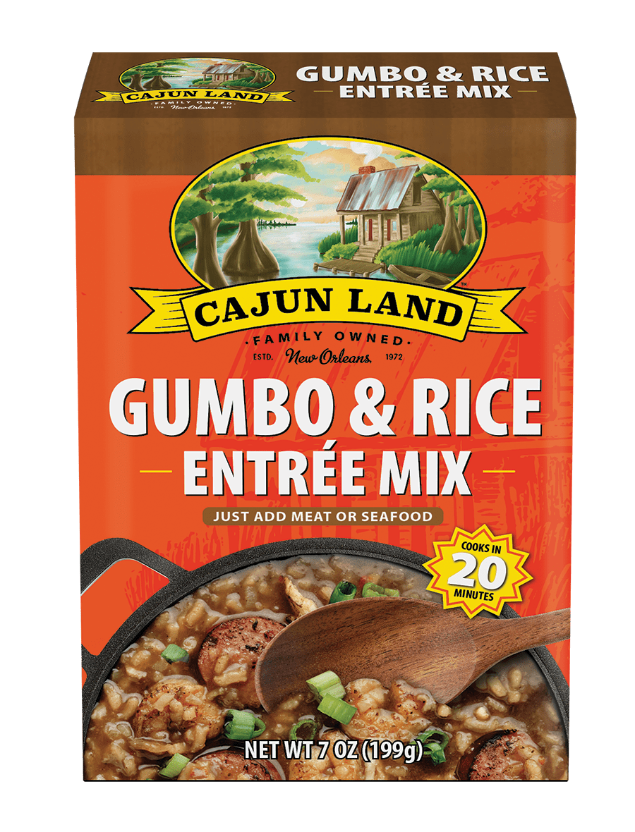 Cajun Land Gumbo & Rice Mix 7 oz - Walmart.com
