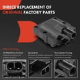 A-Premium 2 Ignition Coils with 10 Wire and 8 Iridium Spark Plugs ...
