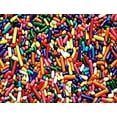 2 Pounds RAINBOW CandyLand Sprinkles BULK Jimmies - Edible Cake ...
