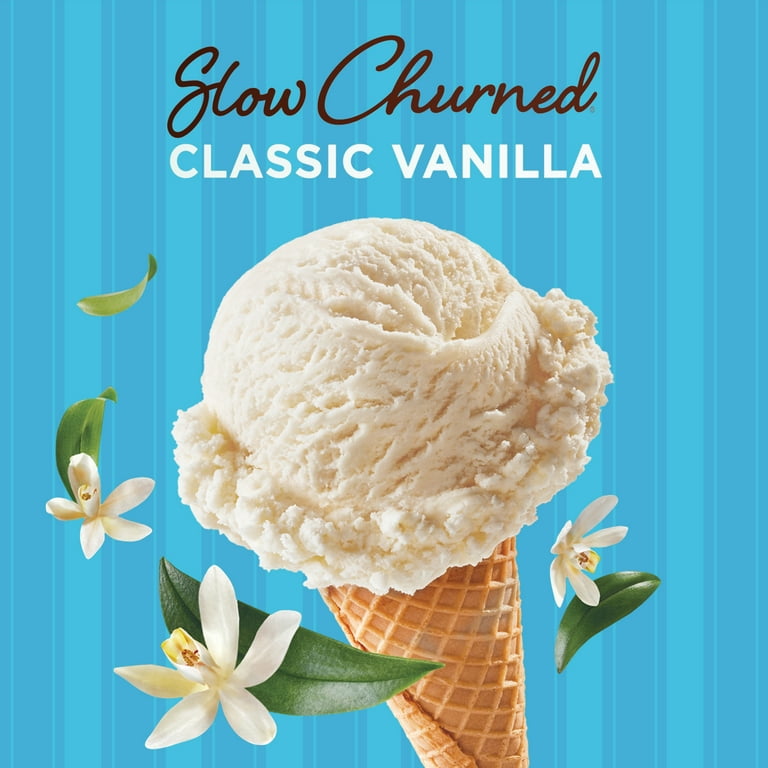 Edys Dreyers Slow Churned Classic Vanilla Light Ice