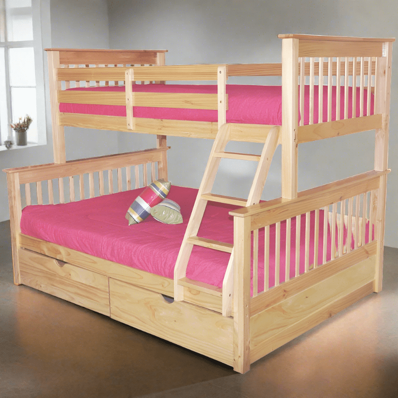 Click here for Scanica Mission Twin Over Full Bunk Bed prices