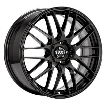 Enkei 18 x 8 in. 45 mm Offset 5 x 112 Bolt Pattern 72.6 Bore T6R Gloss ...