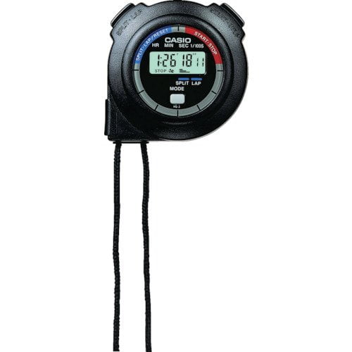 CASIO Stopwatch lap time Split measurement silencer black HS-3C-8AJH ...