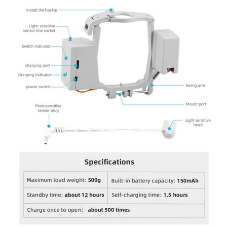 Drone Thrower Air Drop System Release Drop Launch Device for DJI AIR 2S ...