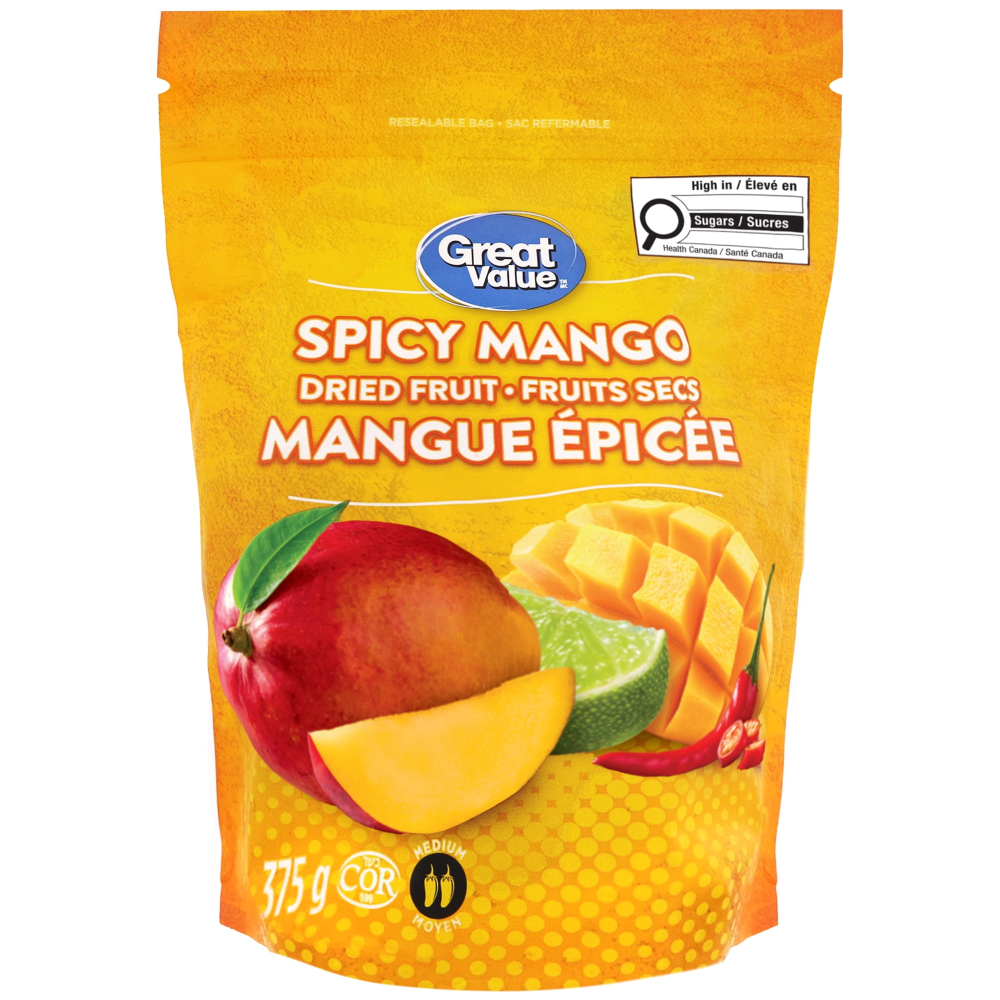 Click here for Great Value Spicy Mango Dried Fruit 375g prices