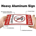 Please Keep Quiet Sign 8x12 inches 35 Mil Aluminum Quiet Please Metal ...