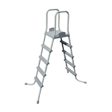 "Intex Deluxe Above Ground Pool Ladder with Quick Detachable Steps for ...
