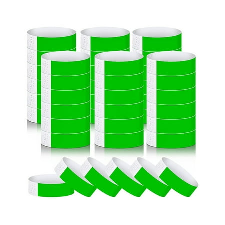 6 Roll Nightclub Paper Bracelets Portable Single Use Event Assortment ...