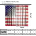 American Flag Blackout Curtains, Vintage USA 4th of July Independence ...