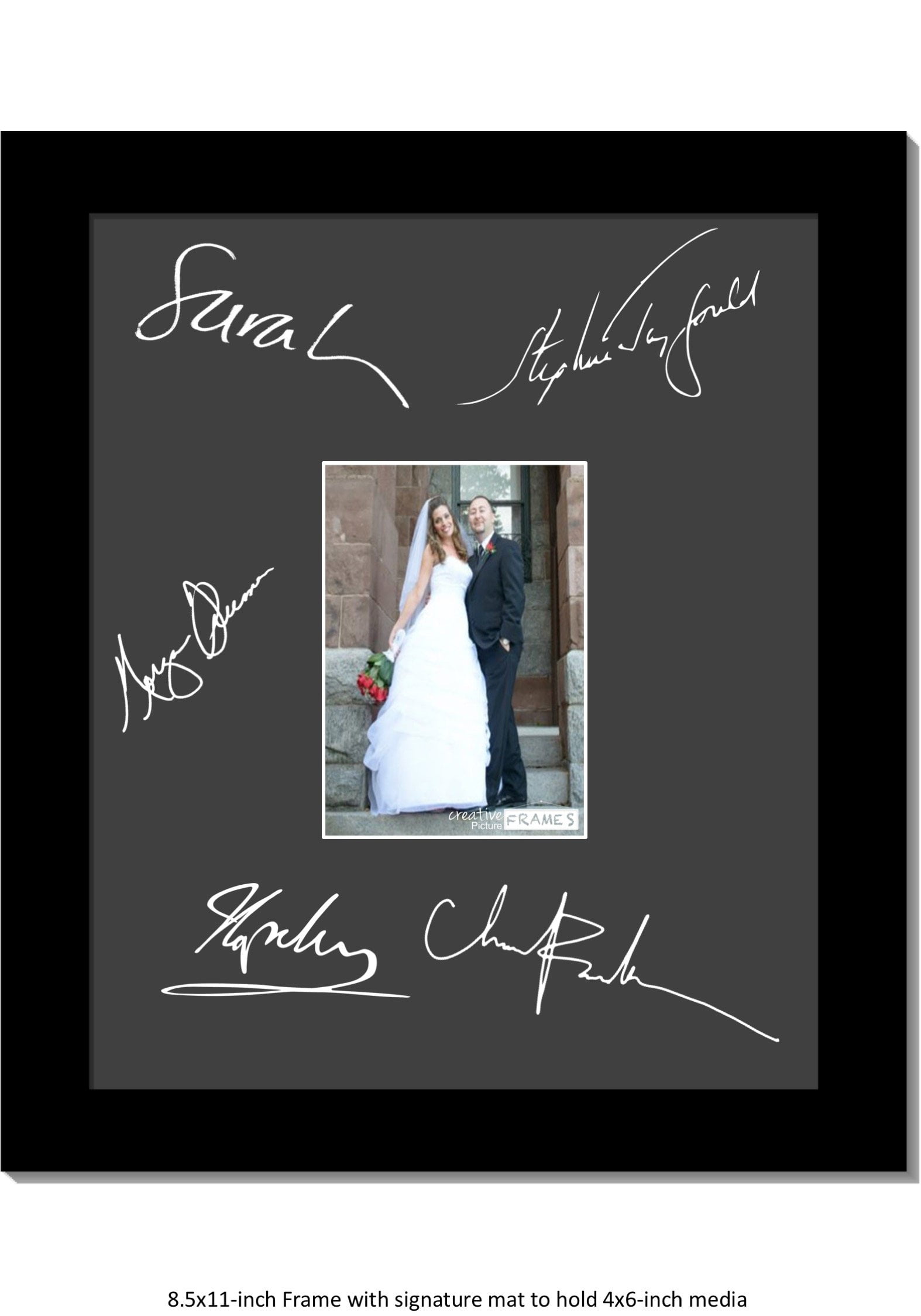 CreativePF [signatureframe] Signature Frame - Photo Frame with Mat ...