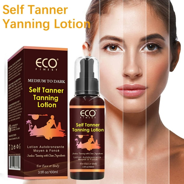Puntoco Loción bronceadora Autobronceador Loción bronceadora corporal ...