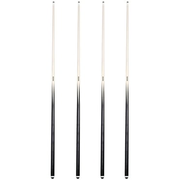 OKKO 1-Piece Pool Billiard House Bar Short Cue Sticks 36”, Screw-On Tip ...